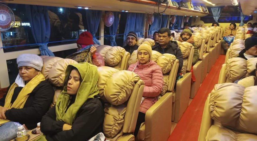 Sofa Bus Rental in Kathmandu and Pokhara